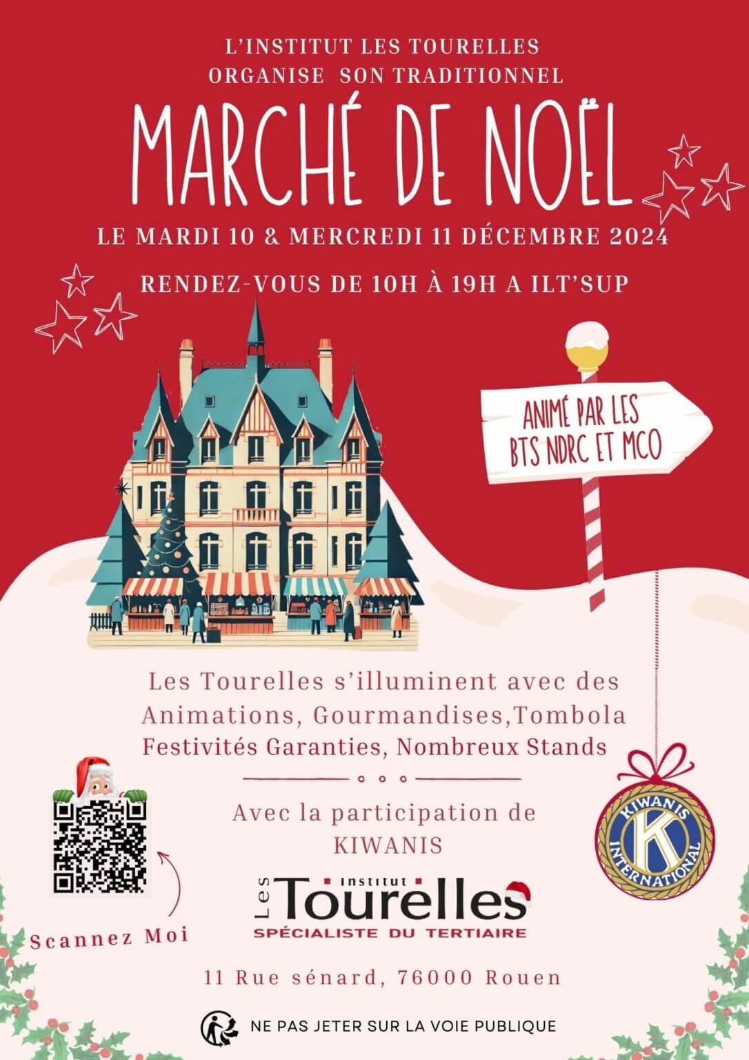 Institut Les Tourelles - Spécialiste du tertiaire à Rouen