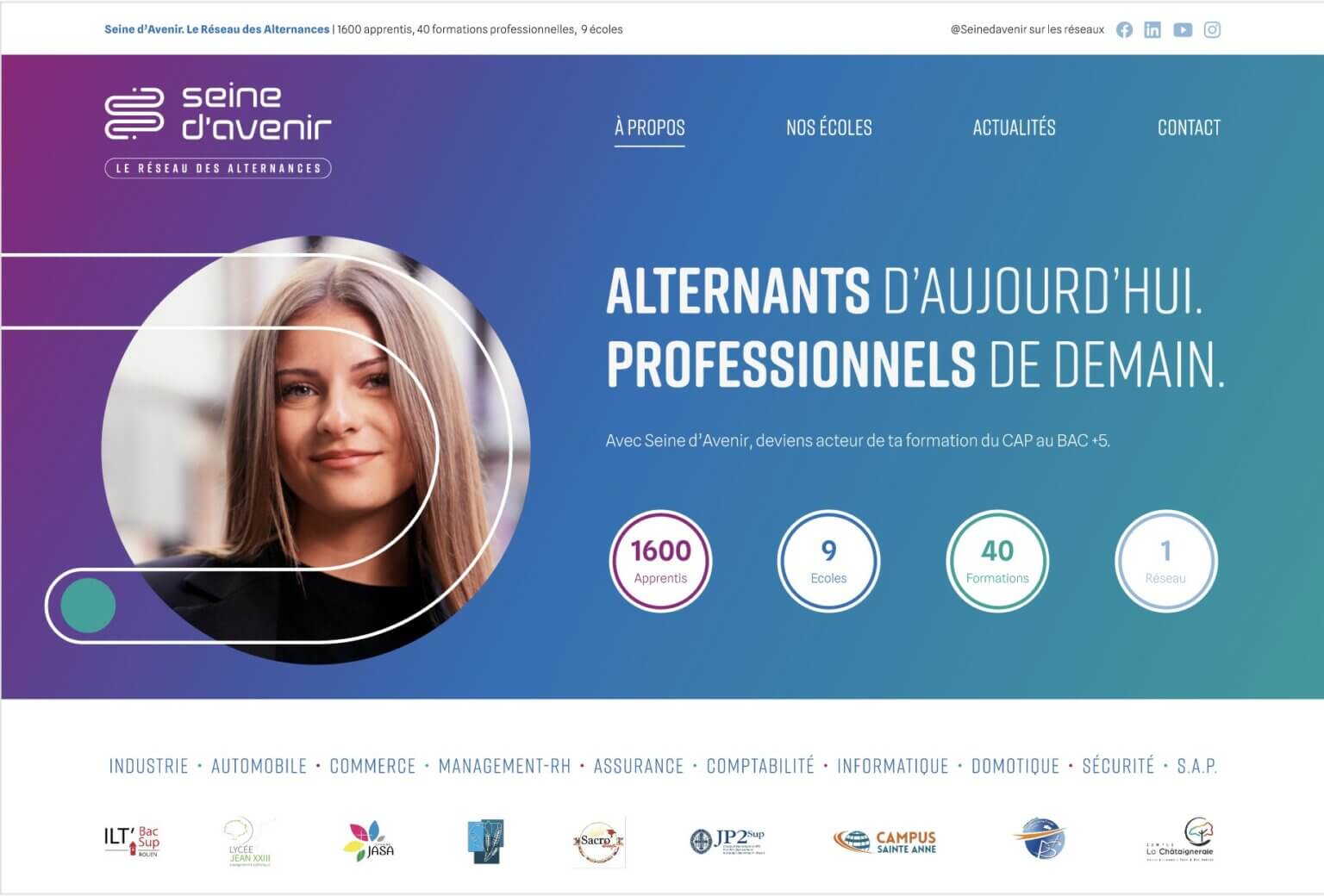 Institut Les Tourelles - Spécialiste du tertiaire à Rouen